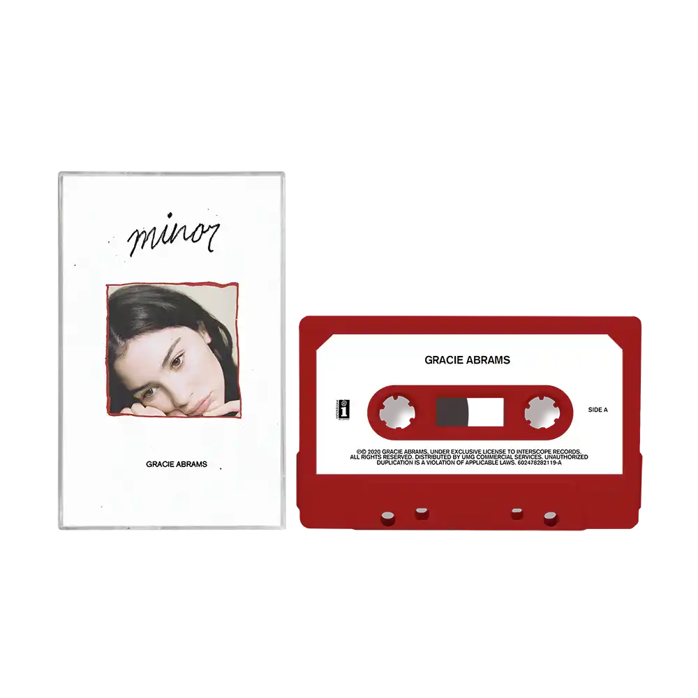 minor (Store Exclusive 5th Anniversary Red Cassette) - Gracie Abrams ...