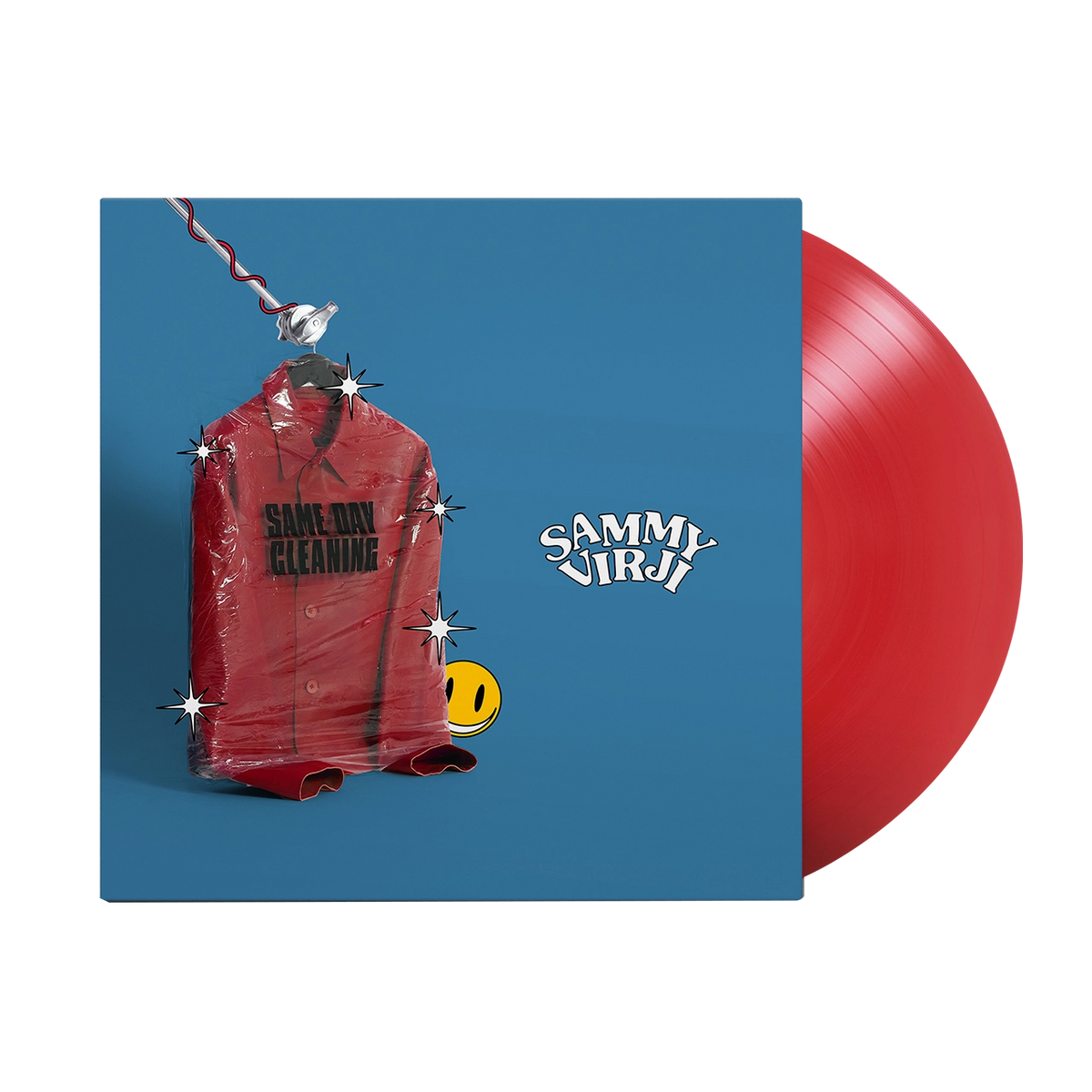 Same Day Cleaning Red Vinyl LP - Sammy Virji | Platenzaak.nl