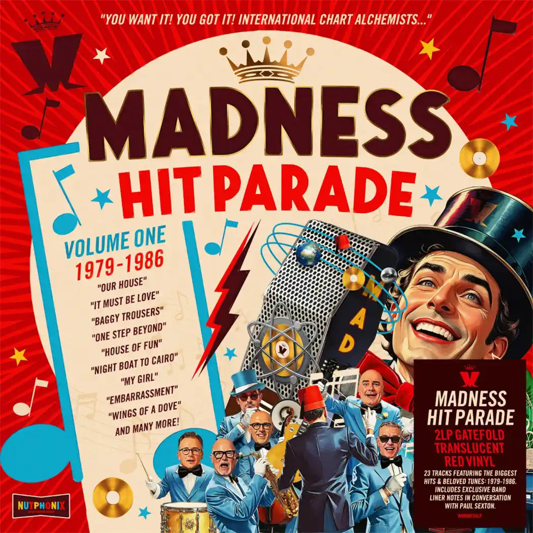Hit Parade Volume 1 1979 - 1986 (Red & Translucent Blue 2LP) - Madness ...