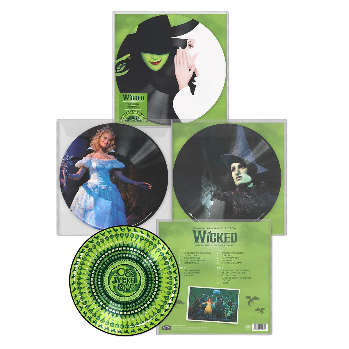 Wicked Original Broadway Cast Recording - Picture Disc Zoetrope ...